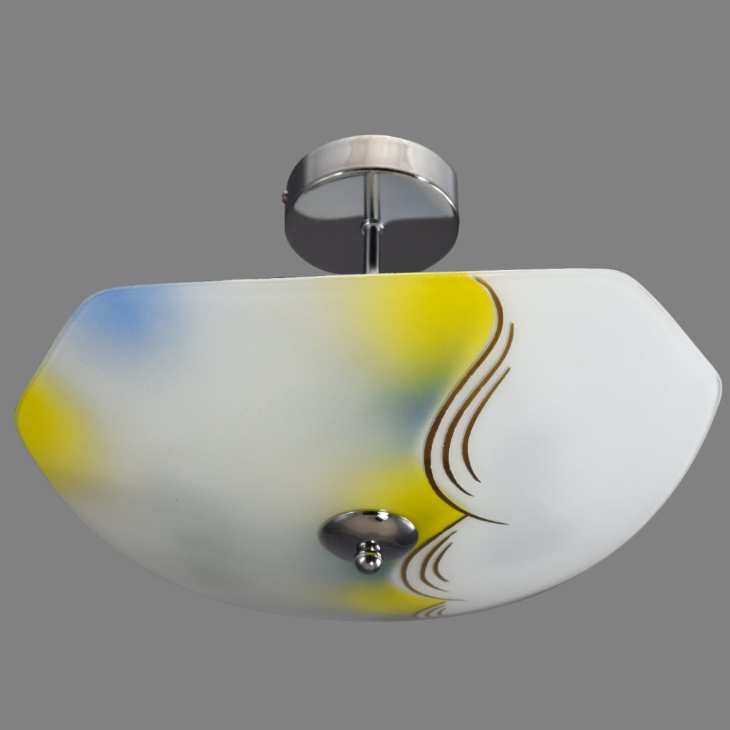 1950s-1960s Mid-Century semi-flush/fixed ceiling light – it's a light ...
