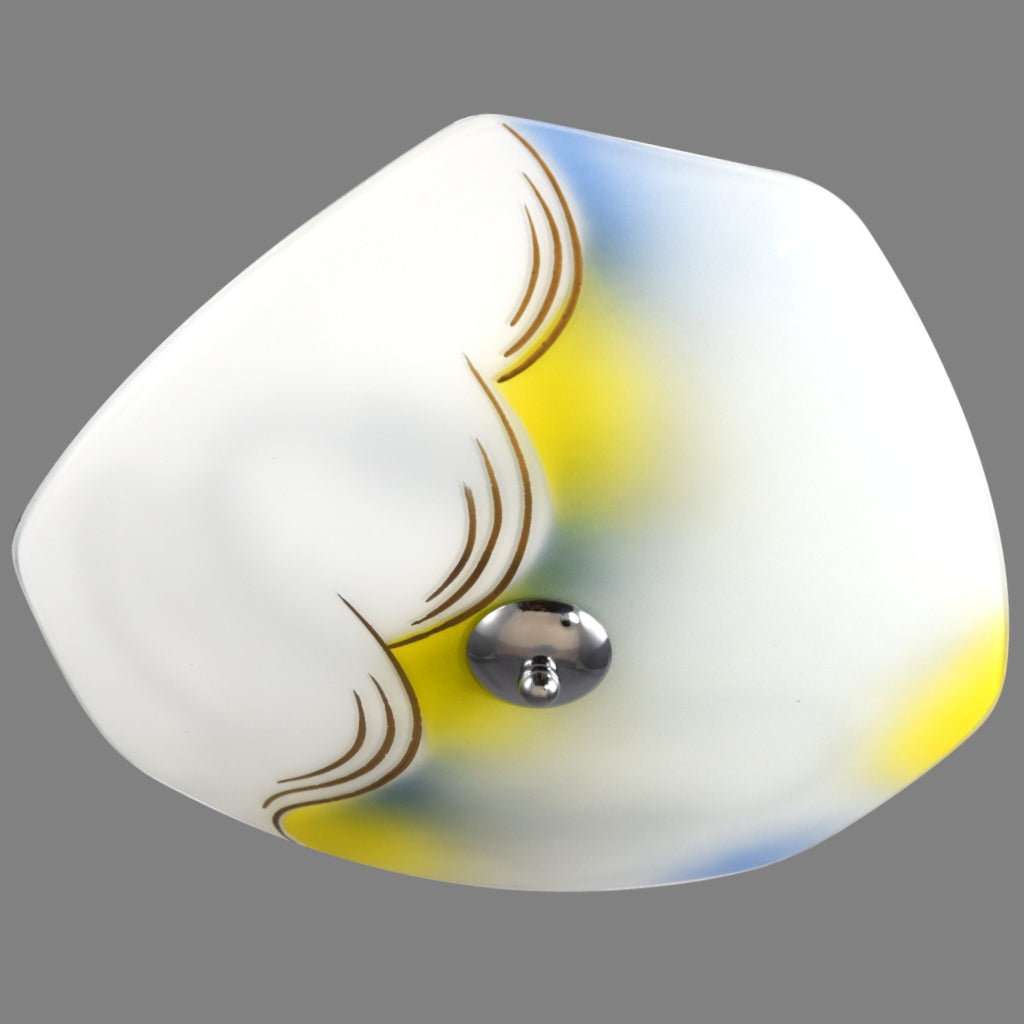 1950s-1960s Mid-Century semi-flush/fixed ceiling light – it's a light ...
